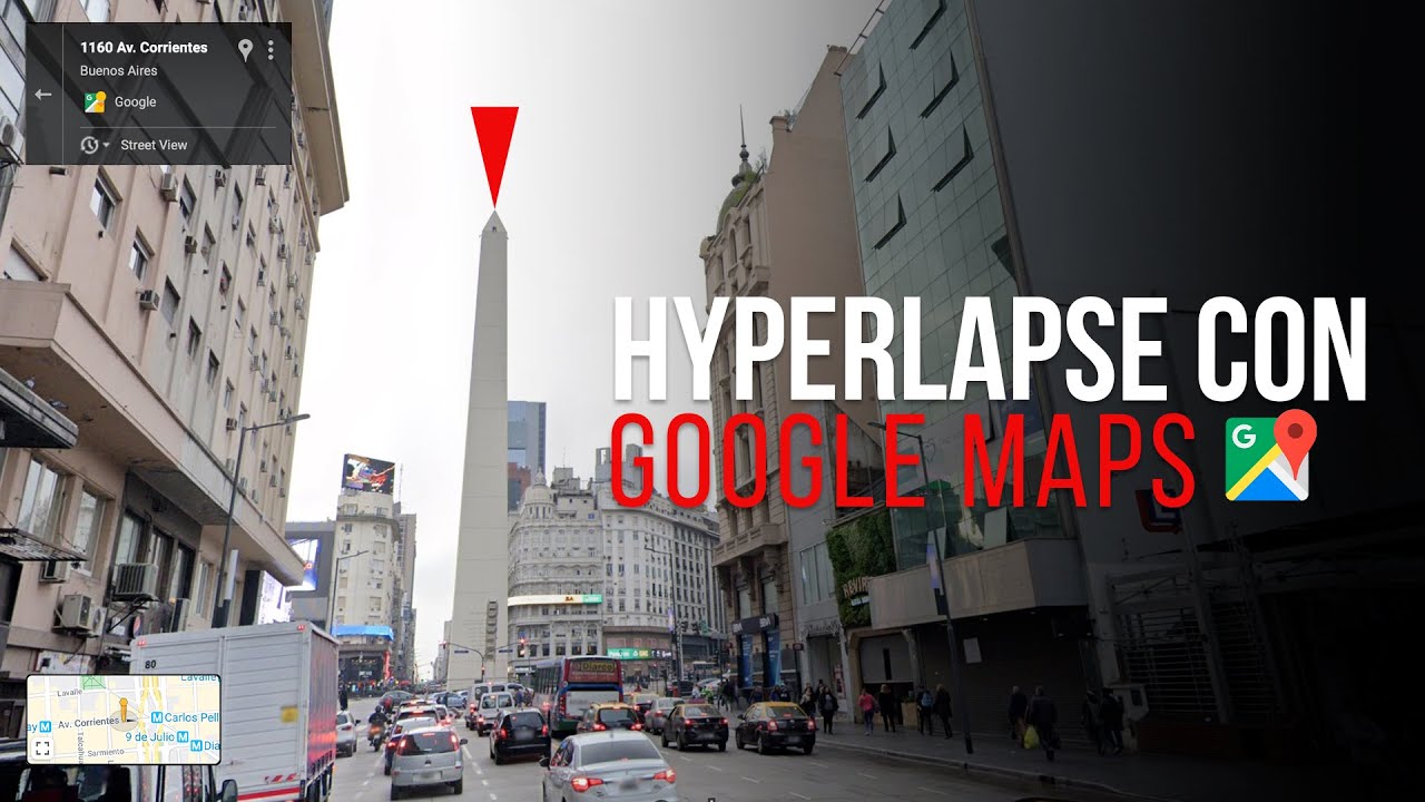 COMO hacer un HYPERLAPSE con GOOGLE MAPS | @davidpacheco___ - YouTube