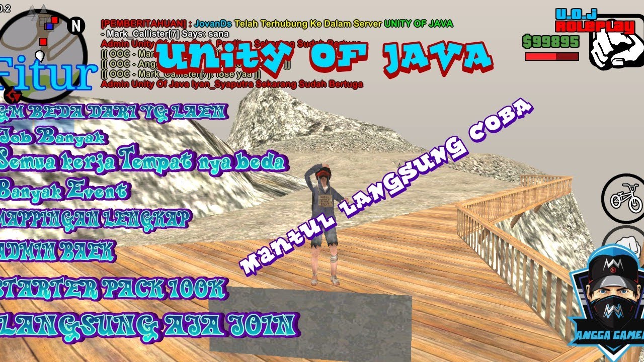 REVIEW SERVER TERBARU UNITY OF JAVA ROLEPLAY || GTA SA ROLEPLAY || GTA SAMP - YouTube
