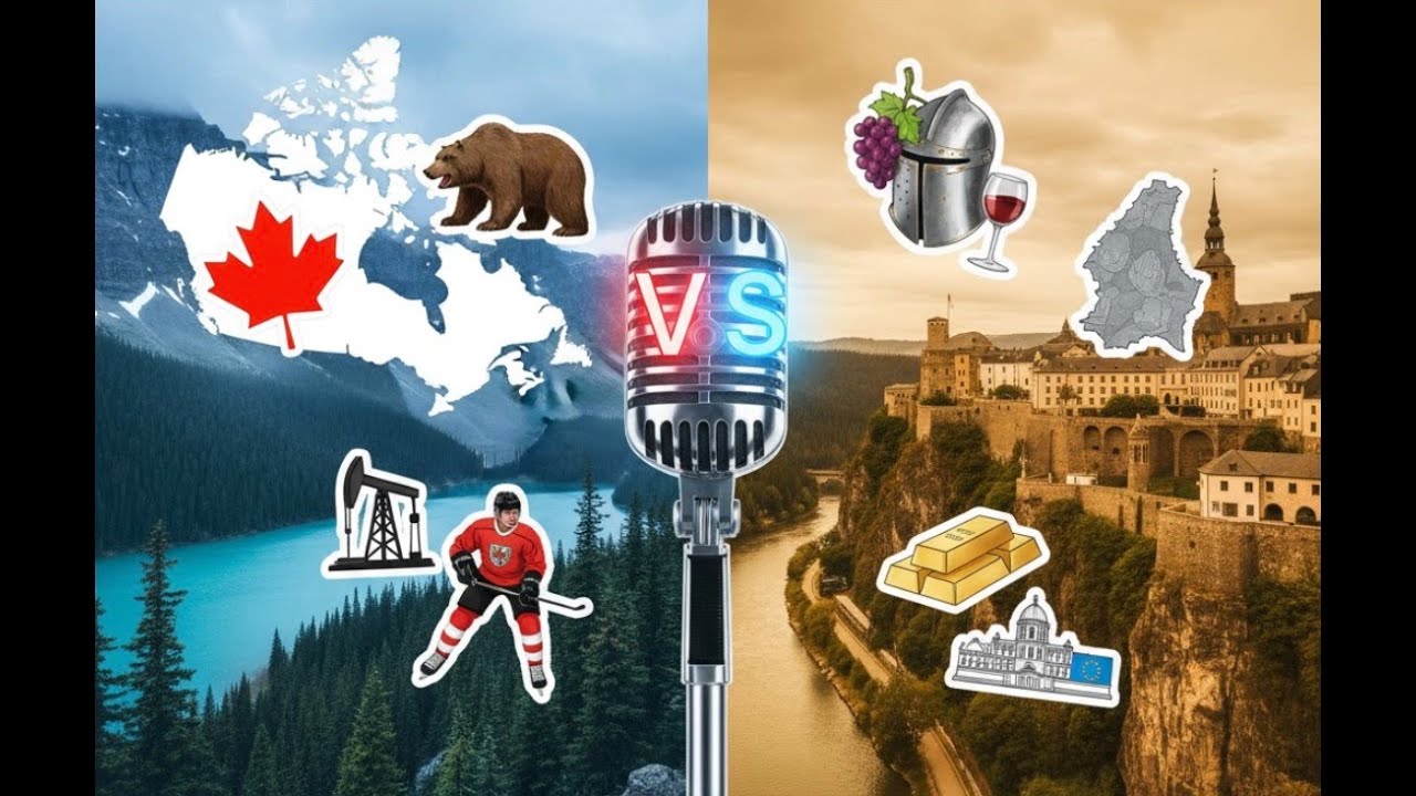 Canada vs Luxembourg: Continental Giant vs World’s Richest Microstate ...
