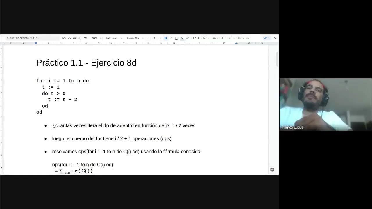 Clase práctica 3 - Práctico 1.1 (Ejercicios 8 y 9). Número de ...