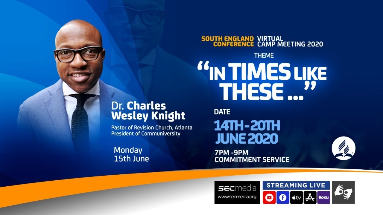 15th June - Evening Commitment Service - Dr. Charles Wesley Knight ...