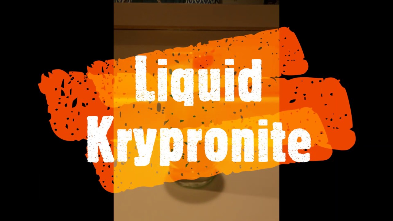Liquid Kryptonite inspired by "Justice League Dark: Apokolips War" and Superman - YouTube