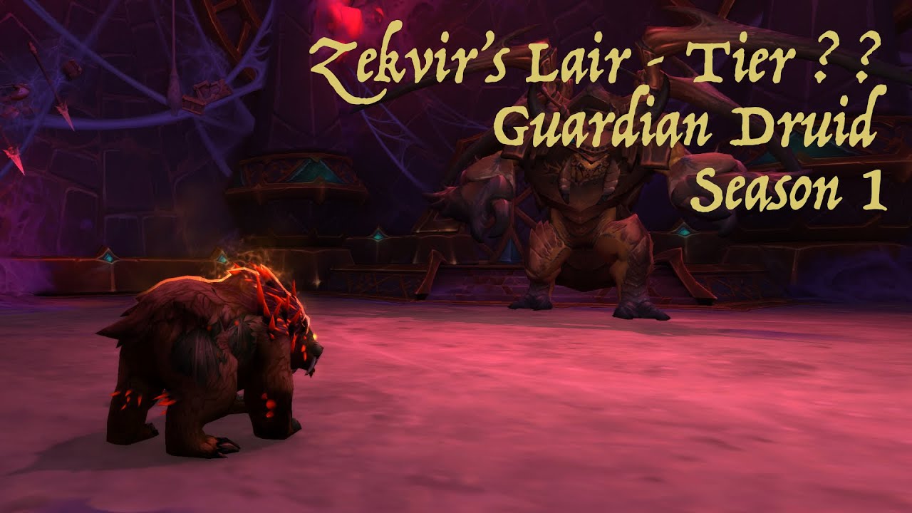 Zekvir's Lair - Tier ?? - Solo Guardian Druid - YouTube