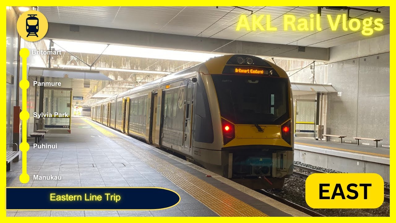 Auckland Rail Vlog 3: Eastern Line Trip - YouTube