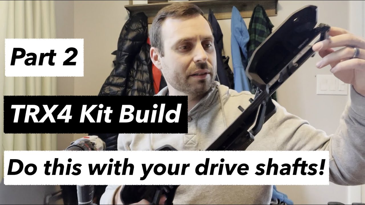 TRX4 Kit Build Tips Part 2 - YouTube