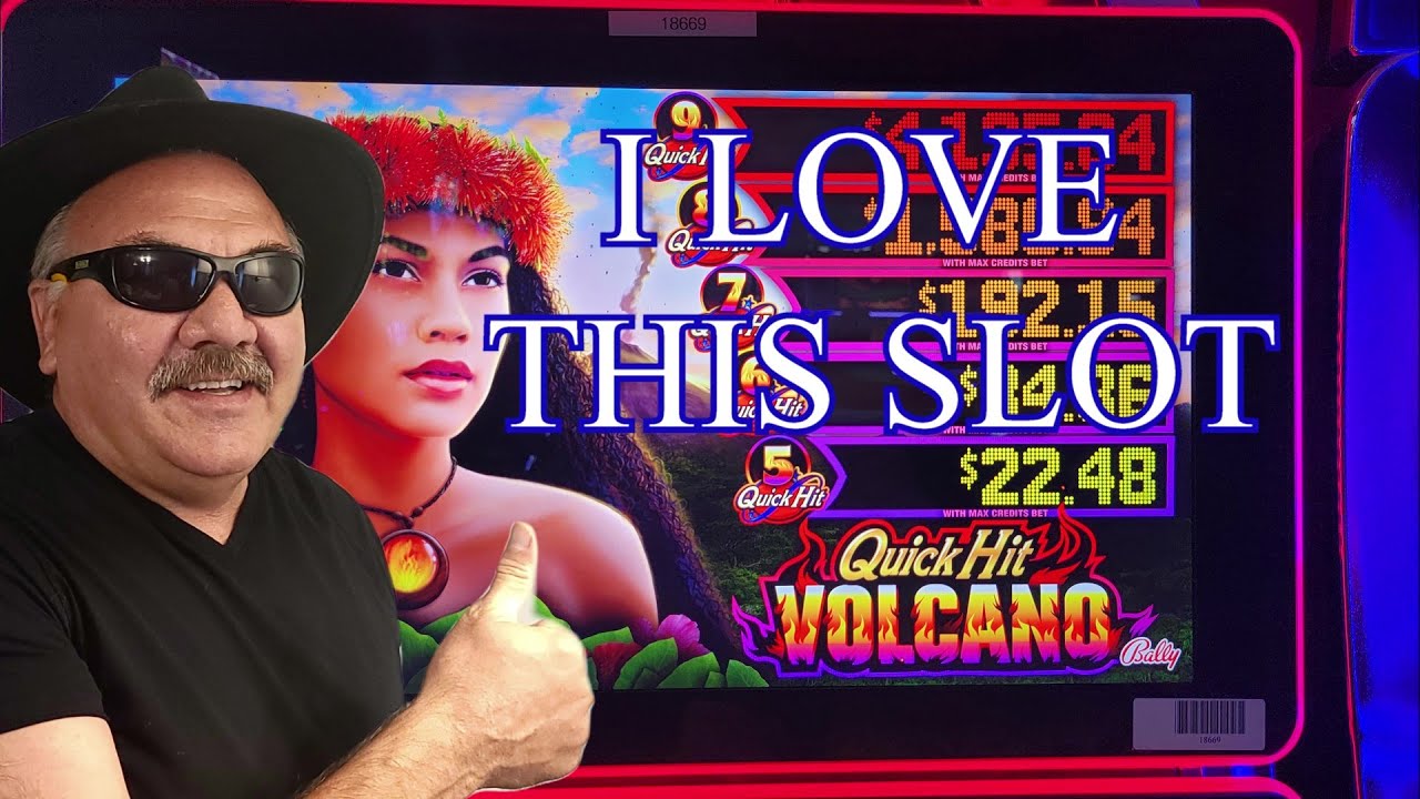 QUICK HIT VOLCANO... I LOVE THIS SLOT - YouTube