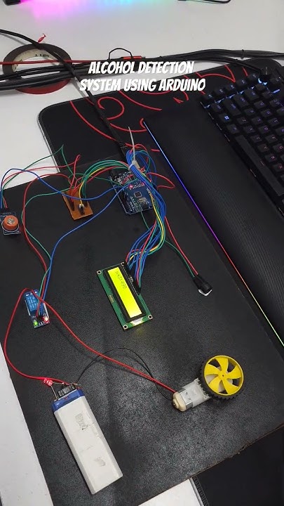 Alcohol Detection system using Arduino with Engine Cut Off # ...