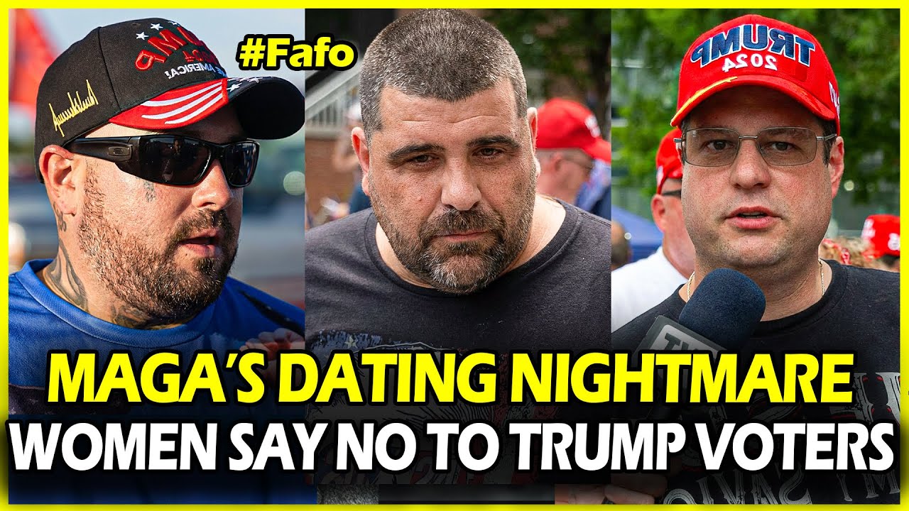 MAGA Men OUTRAGED As Women REJECT Them Over Trump Votes - YouTube