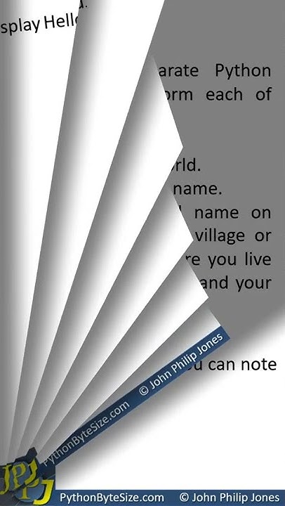 Exercise on the Python print statement - YouTube