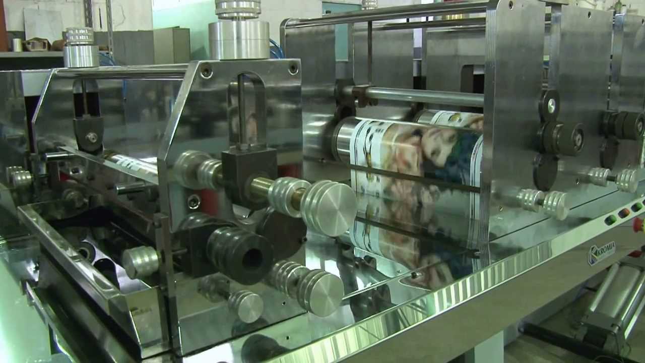 LANÇAMENTO DA KROMIA LABEL PRESS 2013 X-KMASTER 20" 08CORES - YouTube