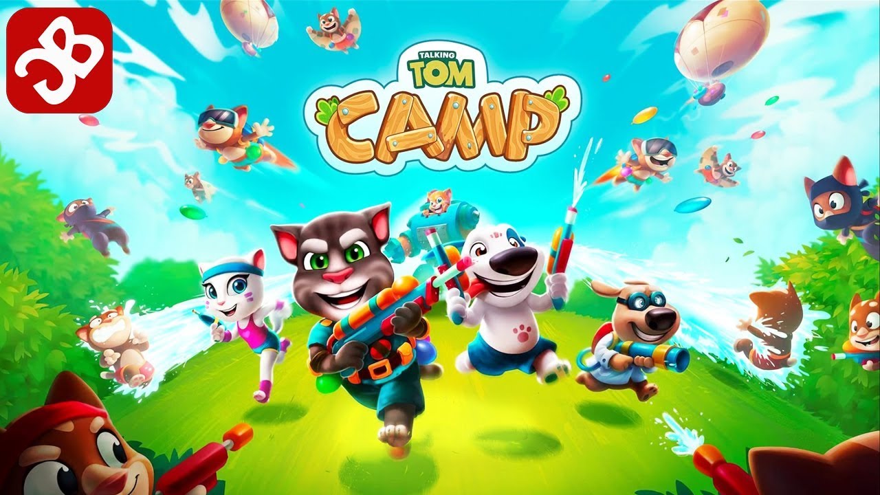Talking Tom Camp (By Outfit7 Limited) - iOS/Android - Gameplay Video ...