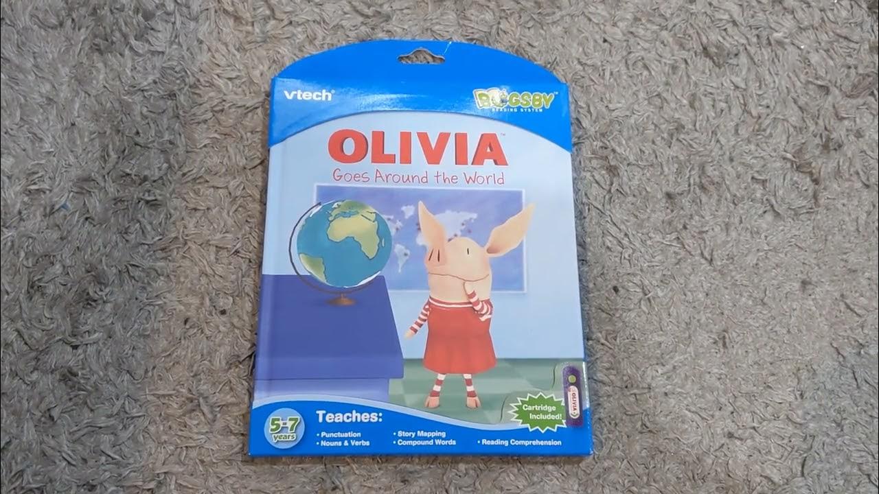 I got the VTech Bugsby Olivia Goes Around The World book - YouTube