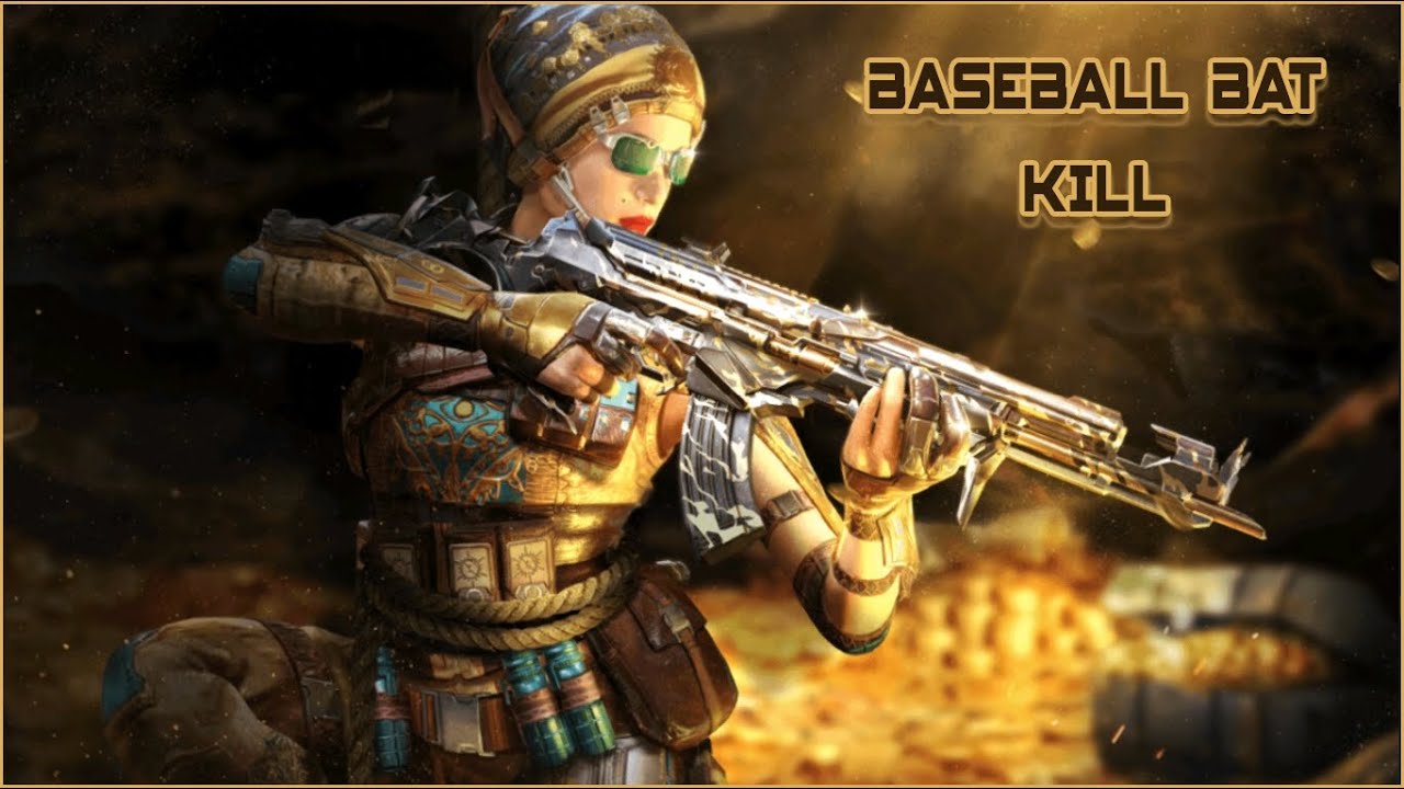 Killing Enemies with Baseball bat Codm - YouTube