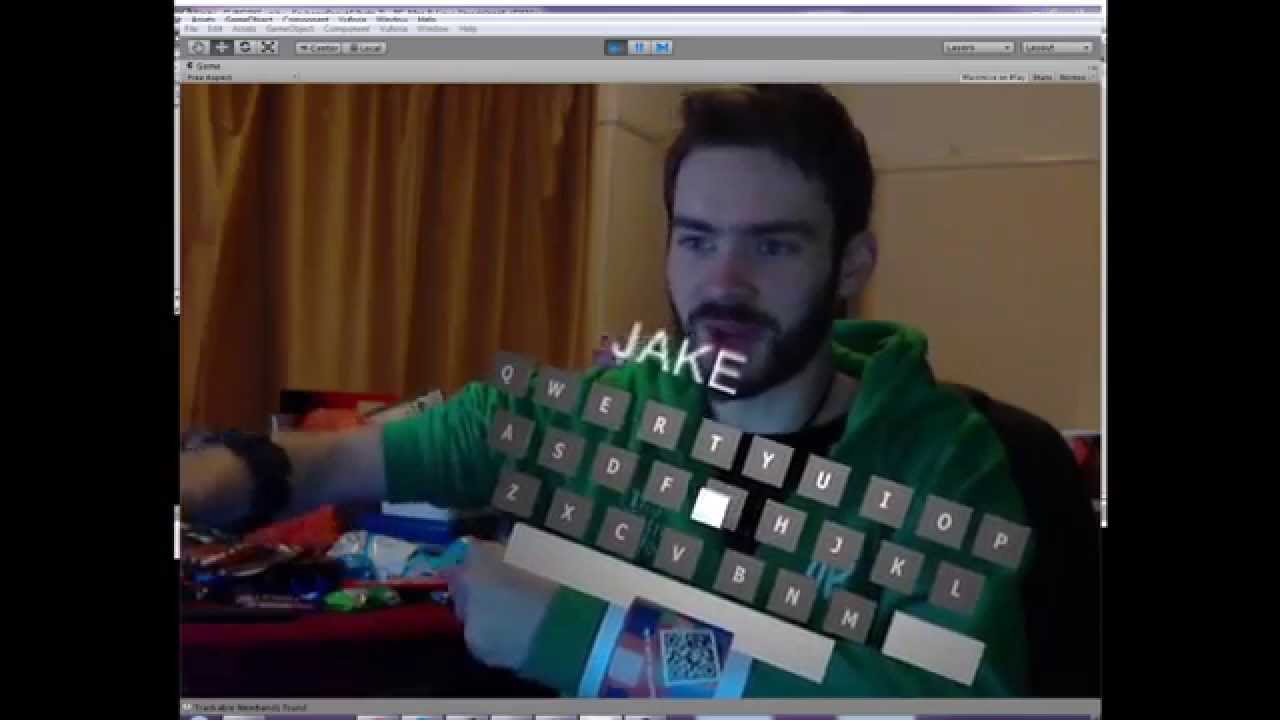 Augmented Keyboard (With Myo armband) - YouTube