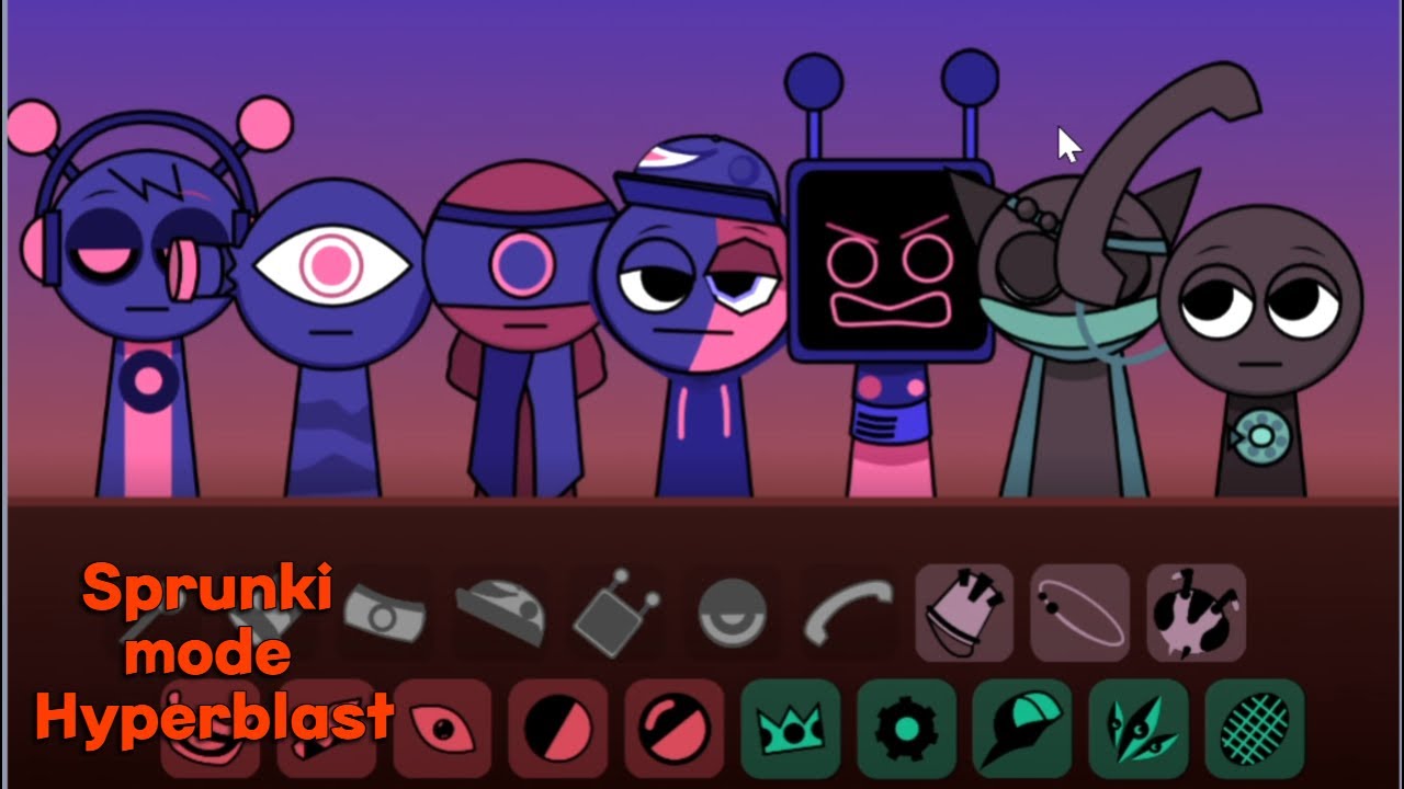 Sprunki mode Hyperblast || Increditbox - YouTube