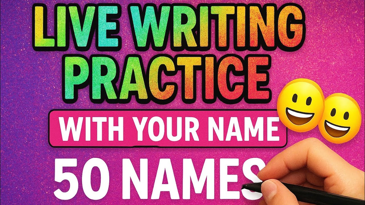 Live writing practice ️ comment ️ writing ️live ️#live #writing - YouTube