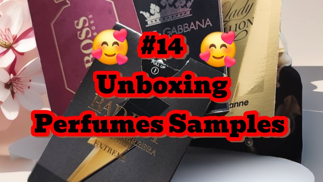 Perfumes Samples #14 - YouTube