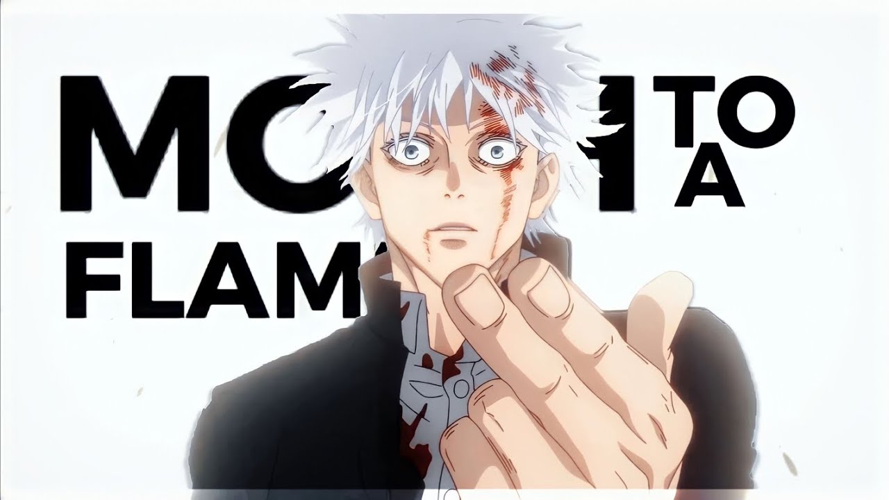 Jujutsu Kaisen "Gojo vs Tojo" - Moth To A Flame [Edit/AMV]! - YouTube
