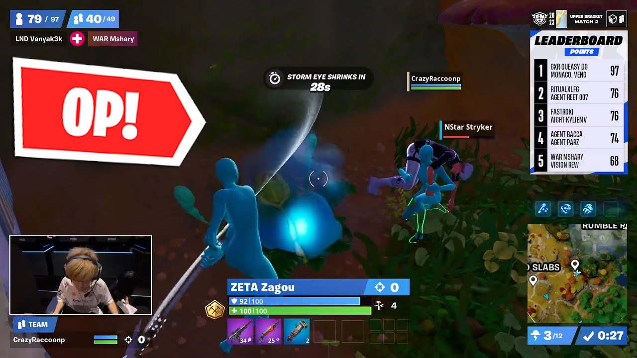 *GENIUS* 200 IQ STRAT IN FNCS 2023 (How to Farm INFINITE Storm Surge ...