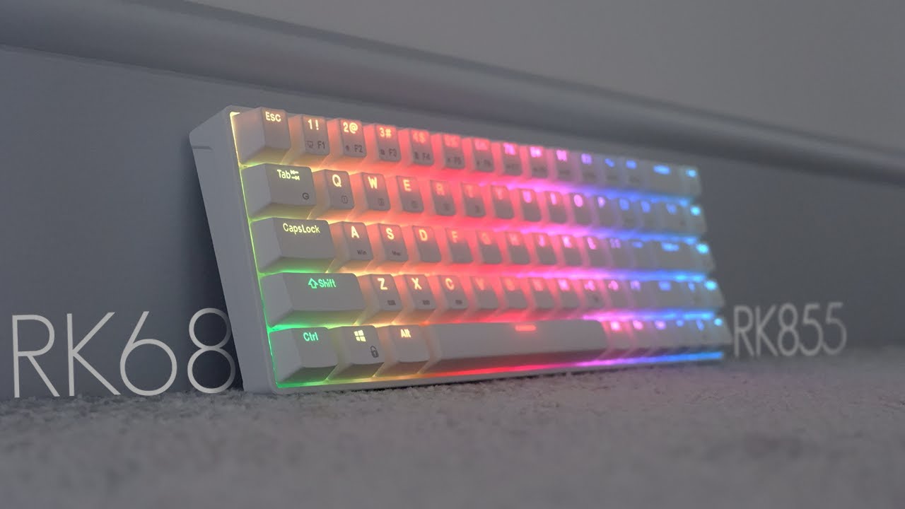 Royal Kludge RK68 (RK855) Unboxing - Switching to Brown Switches ...