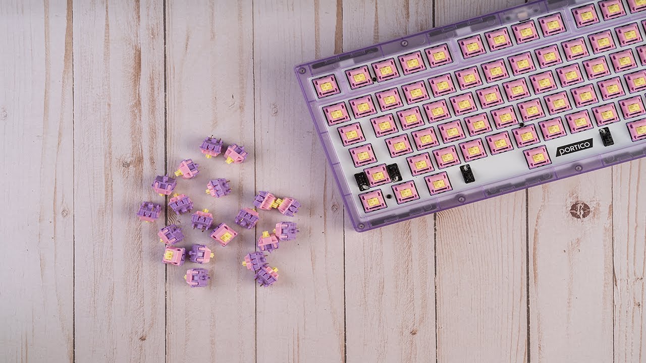 Portico 75: A budget 75% Gasket mounted keyboard! - YouTube