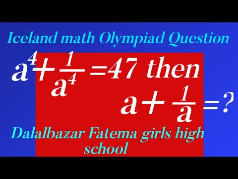 Iceland math Olympiad exam🇮🇸296 - YouTube