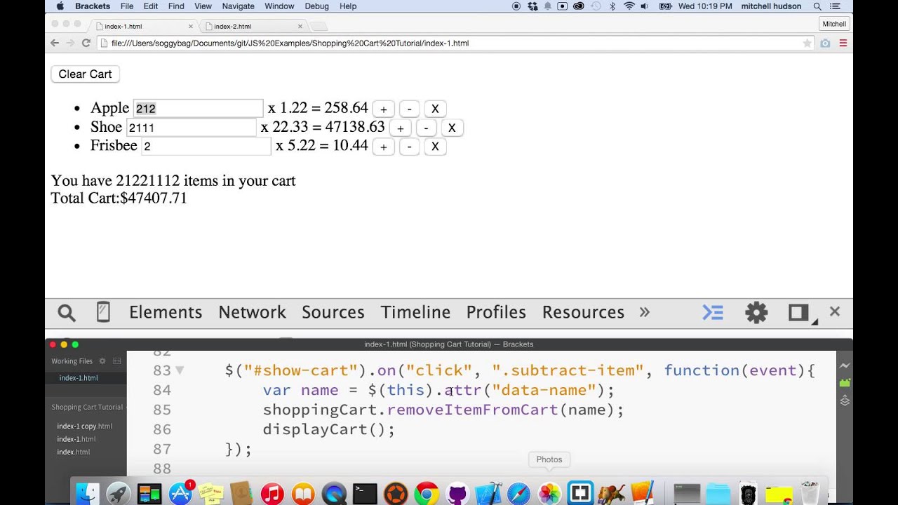 28 Shopping Count Input String to Number - YouTube