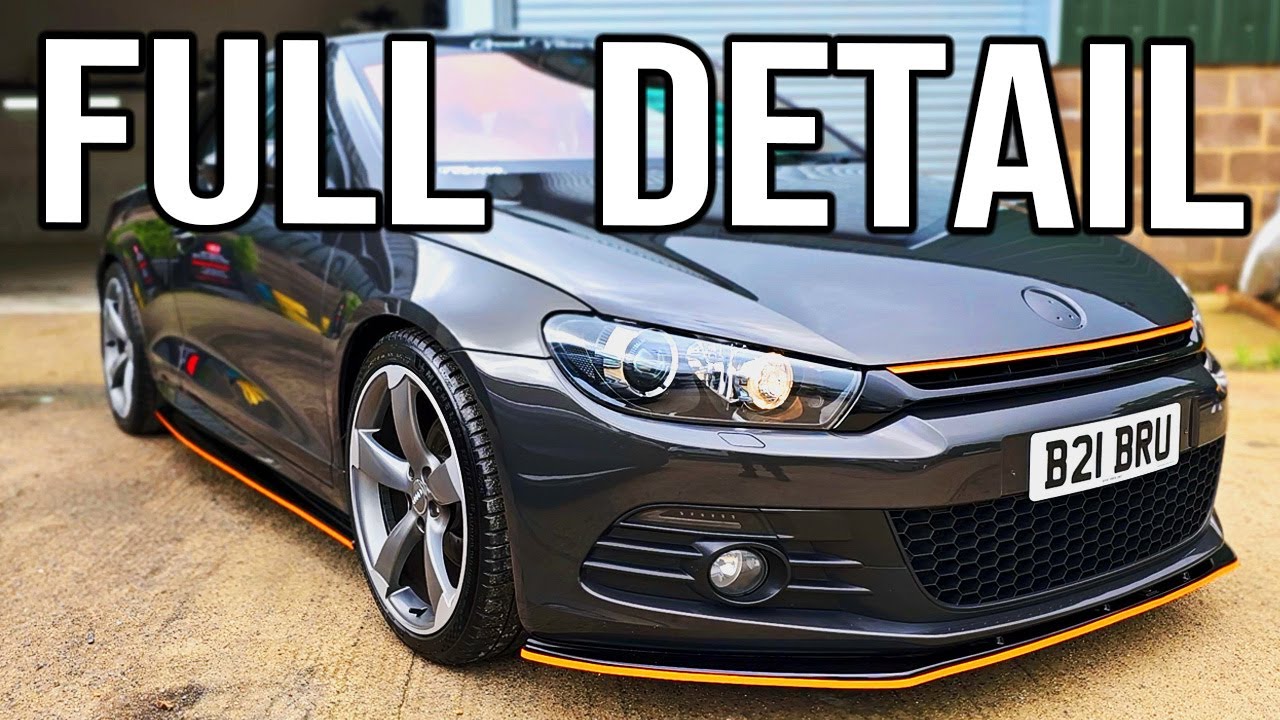 VW Scirocco - Wash, Polish & Ceramic Coating (Full Detail) - YouTube