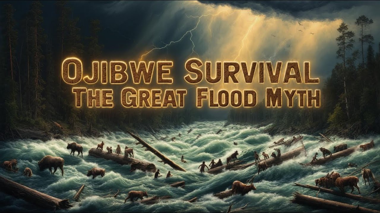Ojibwe Survival: The Great Flood of Noah - YouTube