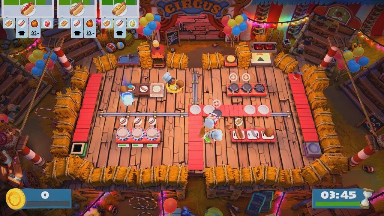 Overcooked 2 | Level 2-4 | Online | 4 Players - YouTube