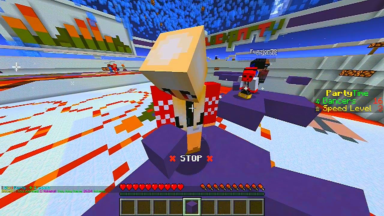 Minecraft CHRISTMAS BLOCK PARTY #5 with Vikkstar & Preston (Minecraft ...