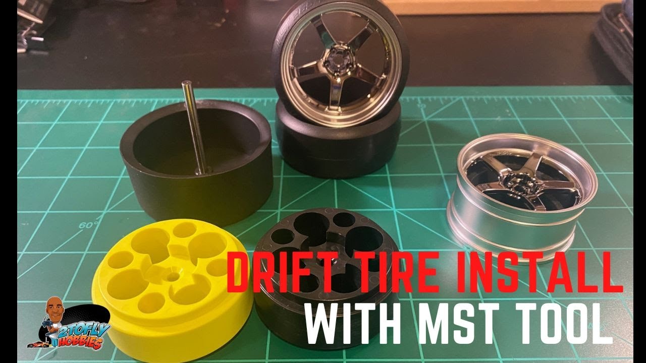 MST Drift Wheel install and removal using MST Tire Remover Set - YouTube