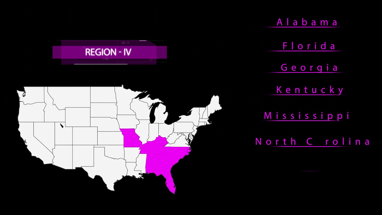 Standard Federal Regions [United States of America] - YouTube