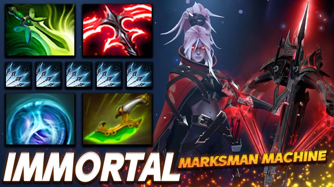 Drow Ranger Immortal Machine [30/6/17] - Dota 2 Pro Gameplay [Watch ...