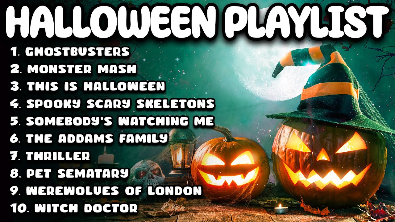 Meilleures Chansons d'Halloween de Tous les Temps 🎃 Meilleure Playlist ...