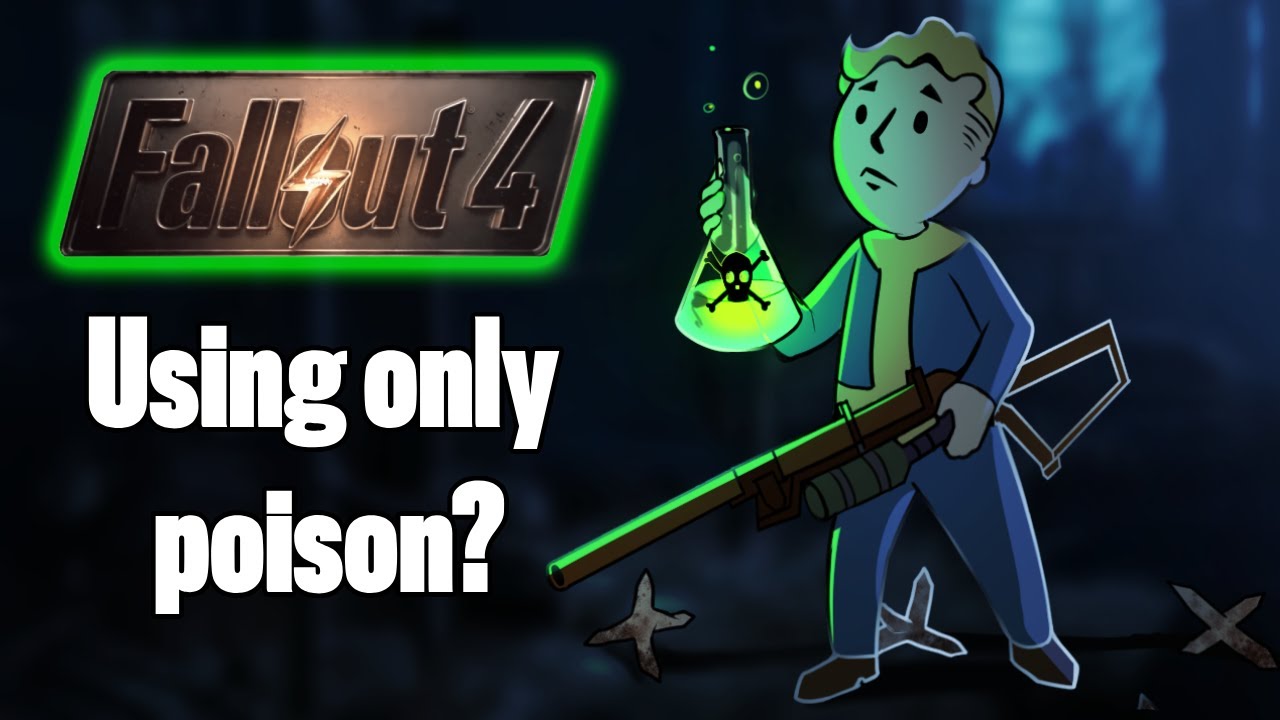 Can you beat fallout 4 with poison using the syringer? - YouTube