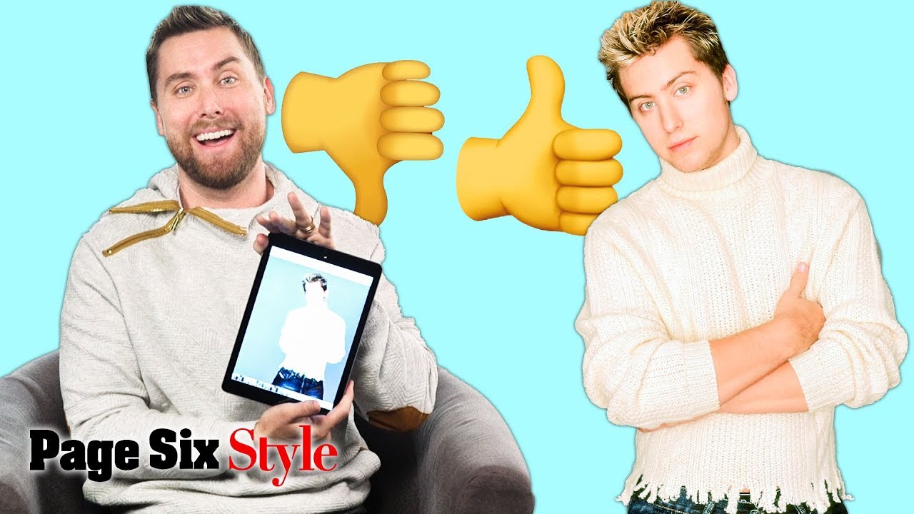 NSYNC's Lance Bass Reviews His Most Memorable Looks | Page Six Style ...