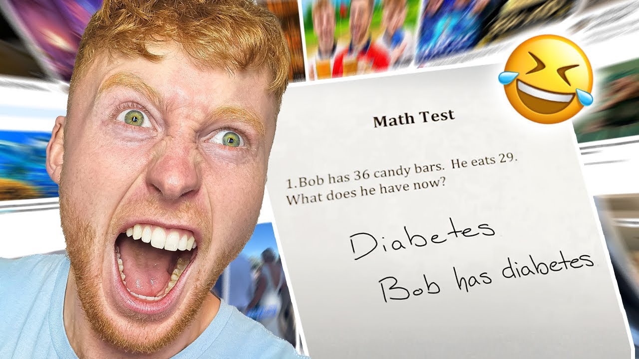 Funniest School Test Answers - YouTube