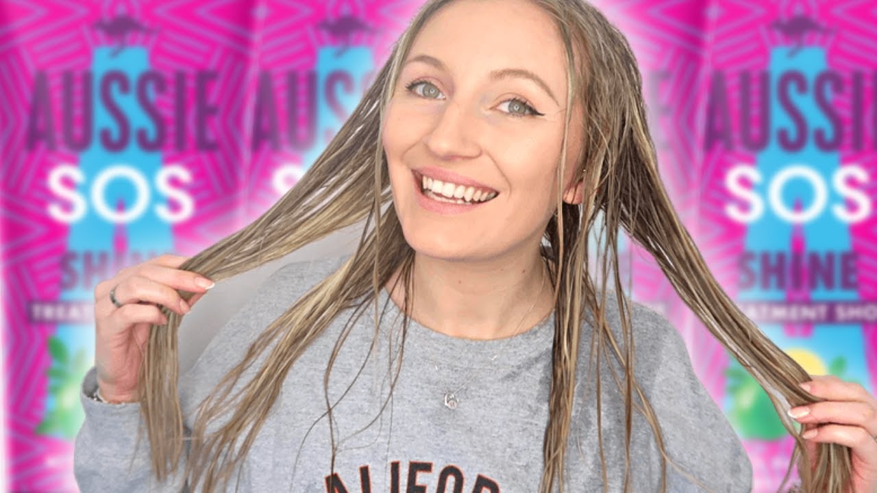 AUSSIE SOS SHINE SHOT DEEP REPAIR HAIR TREATMENT REVIEW | AFFORDABLE ...