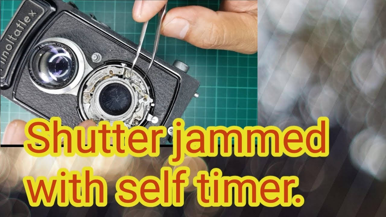 Shutter Jammed with self timer - YouTube