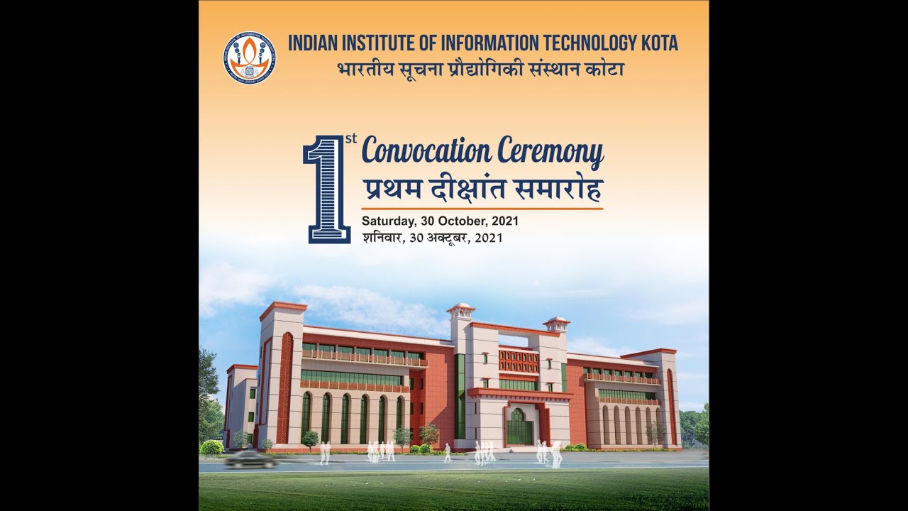 1st Convocation IIIT KOTA - YouTube