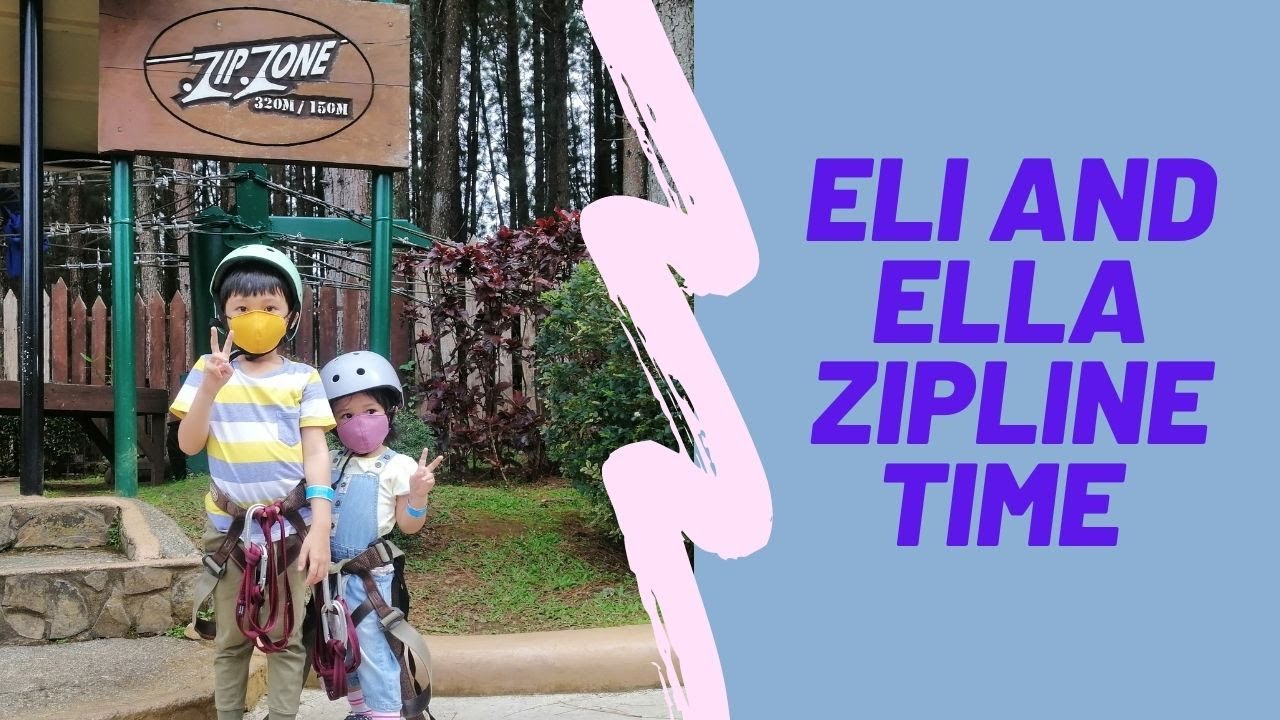Kuya Eli and Ella Zipline Experience at Dahilayan Adventure Park - YouTube
