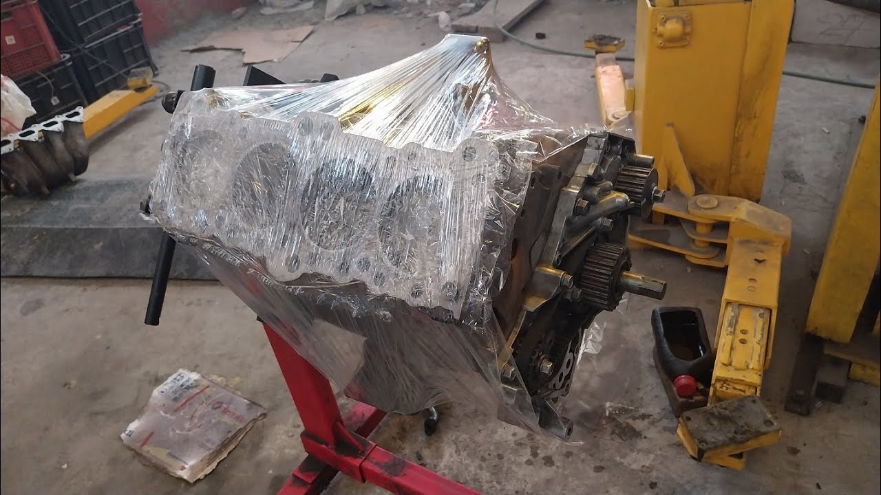 4G63T RWD Engine Build in Progress... Finally! - YouTube