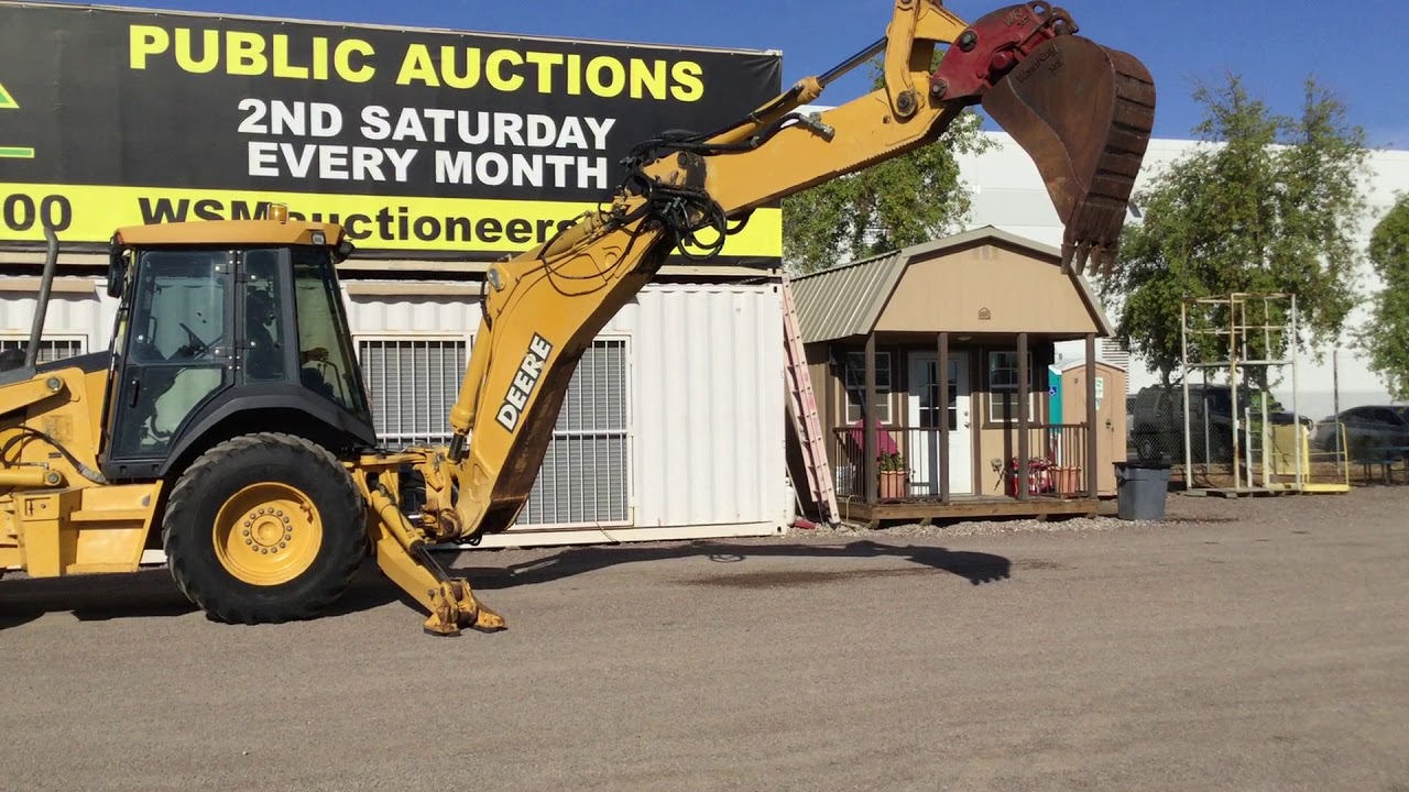 John Deere 710G Backhoe For Virtual Online Auction June 13th 2020 - YouTube