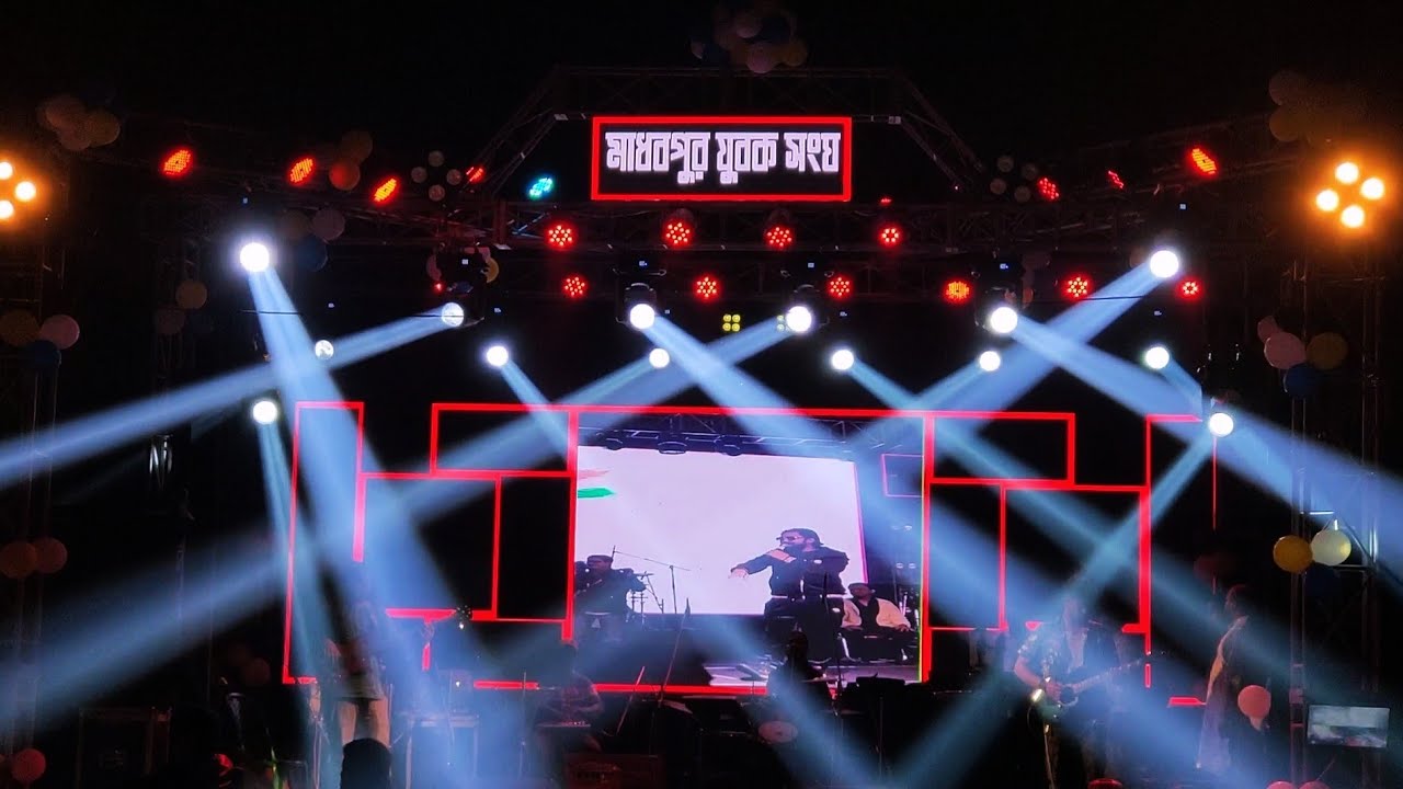 😍💥 Grand Intro X Anchor Sandipan X Sampan Musical Band X Madhabpur ...