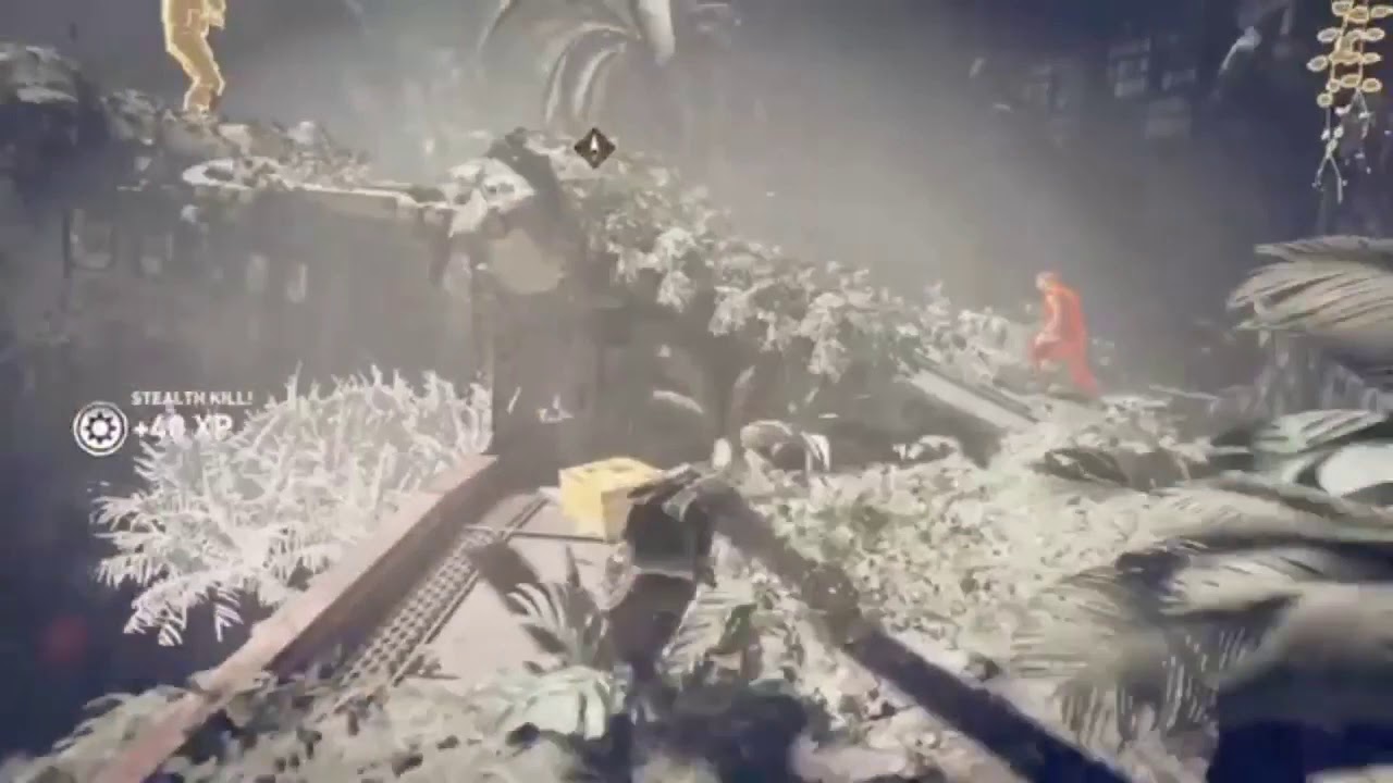 Predator vs Lara Croft hunting skills - YouTube