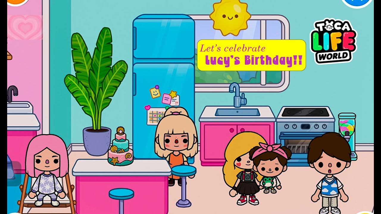 Toca Life World | Celebrating Lucy’s Birthday! #1 | Story Telling ...