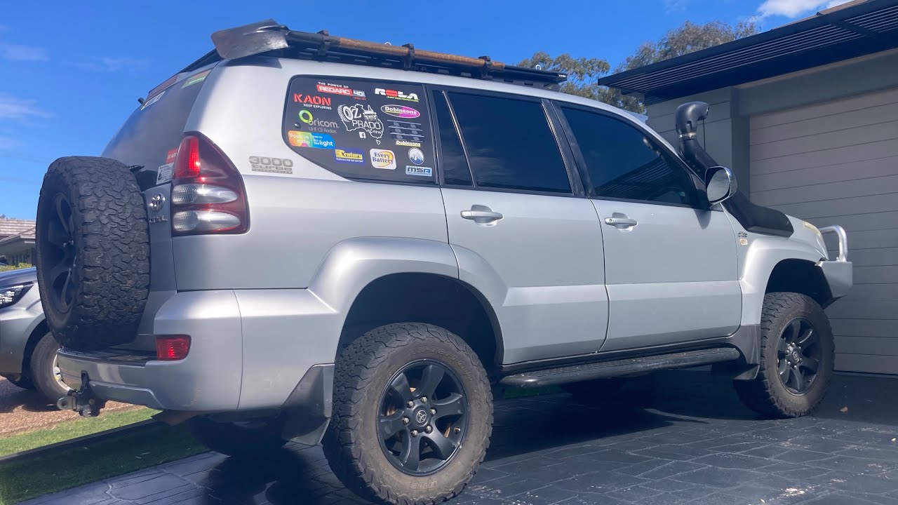 4x4 lift update ANTHONY Prado Fourby Toyota Coil RANGE & Why - YouTube