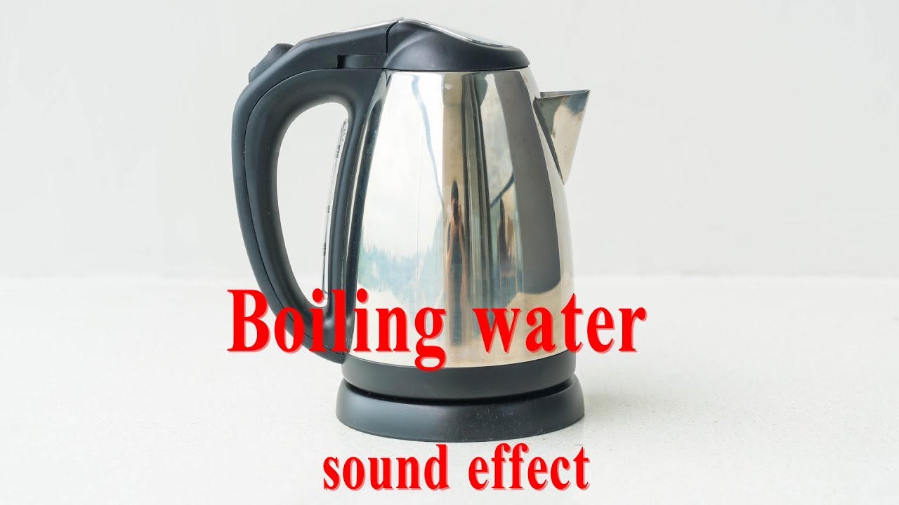 boiling water sound effect - YouTube