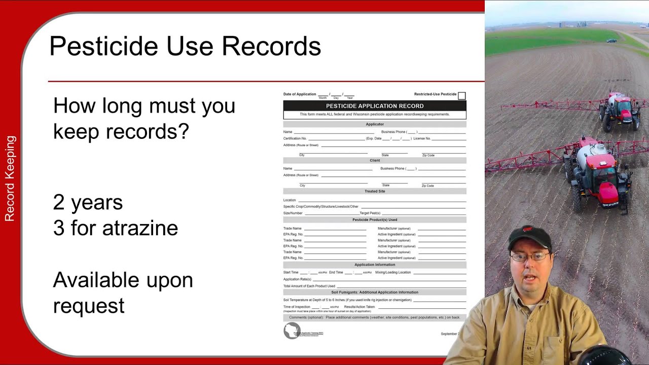 Pesticide Applicator Training Basics, part 2/5 - YouTube